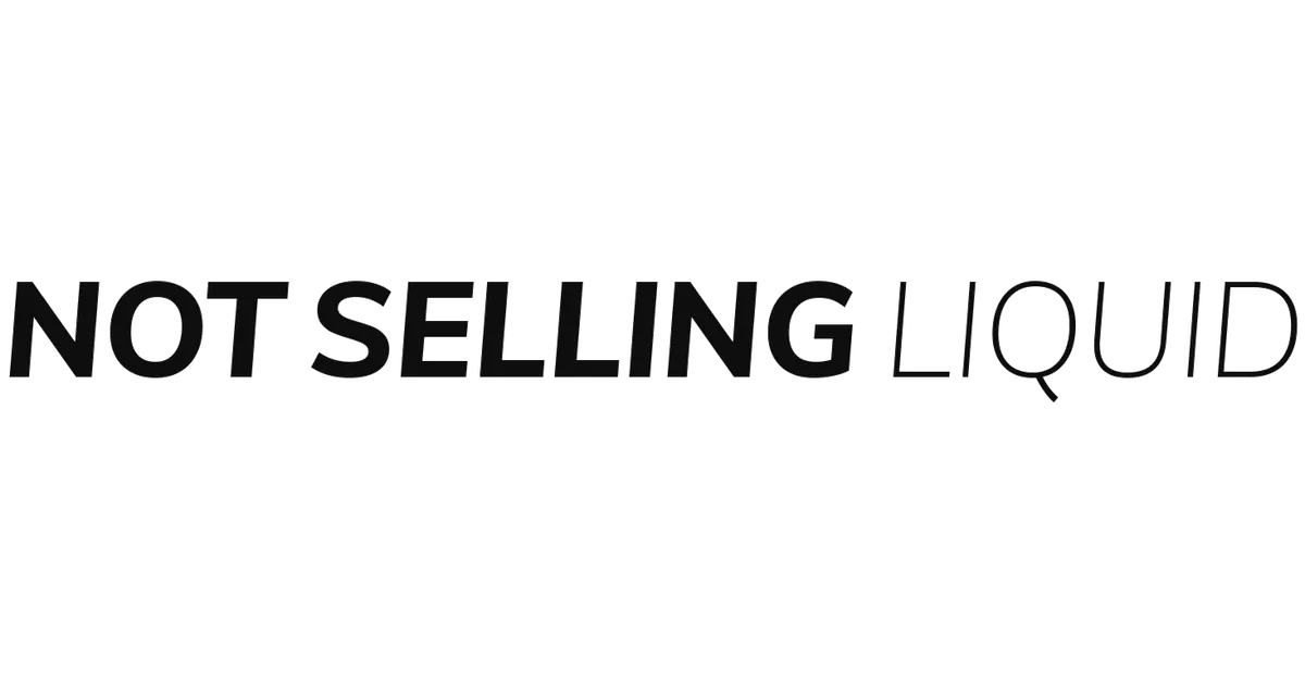 Not Selling Liquid - Klaviyo Agency Partner Directory