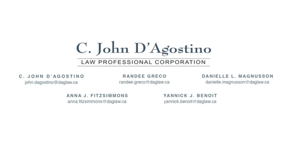 C. John D'Agostino Law Professional Corporation - eState Planner Firm ...